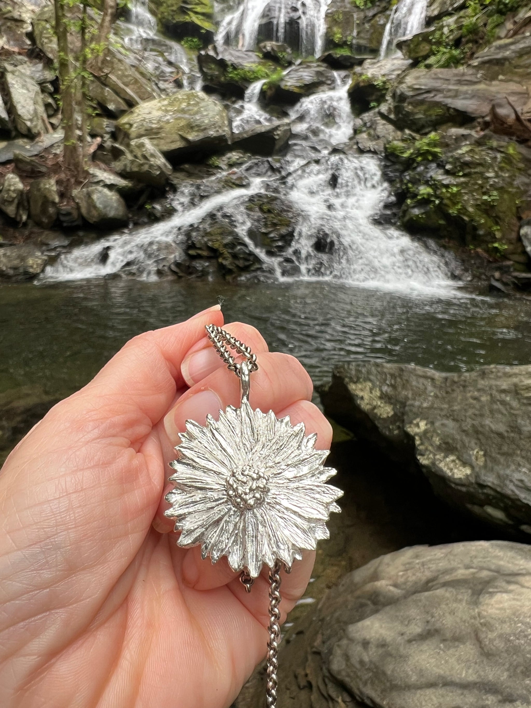 Sunflower Necklace